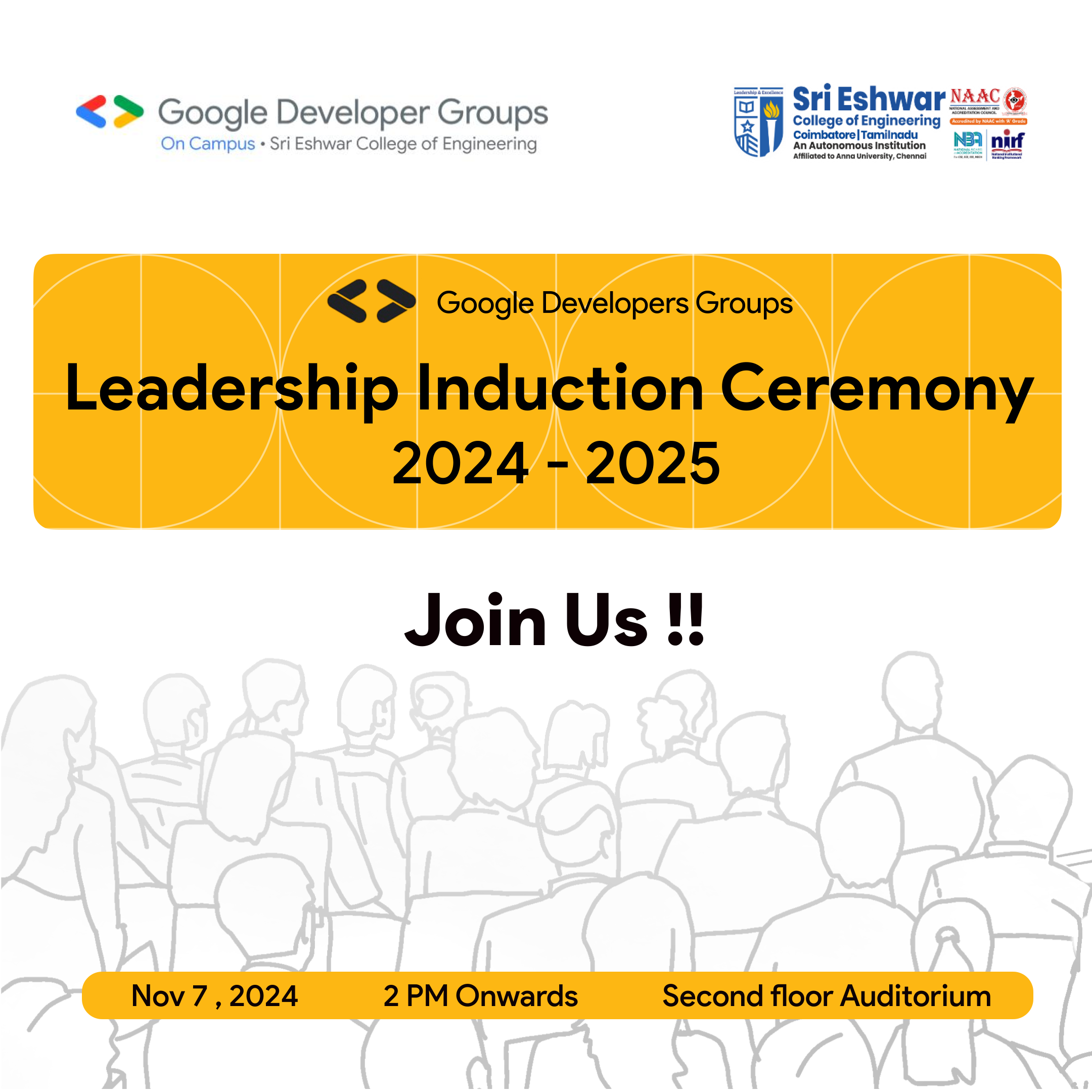 See Leadership Induction Ceremony at Google Developer Groups GDG on ...